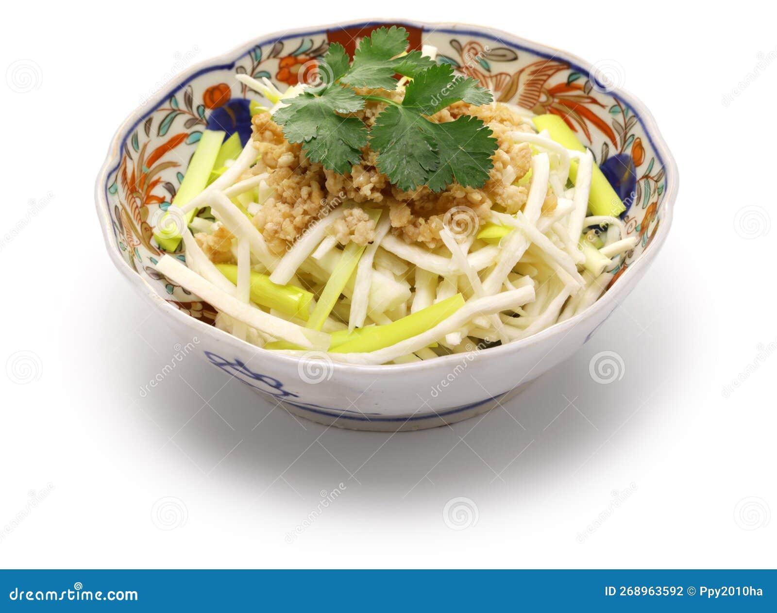 Wild rice stem salad stock photo. Image of wild, zizania - 268963592
