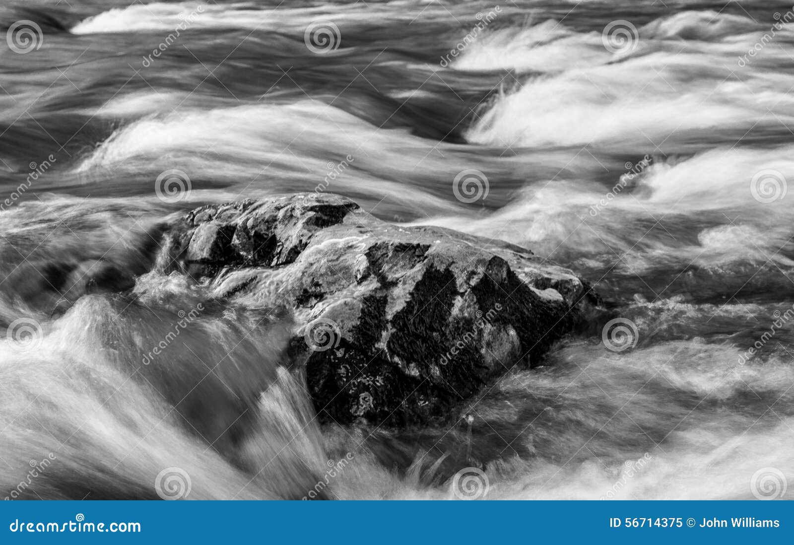 Wild River Flowing Over Rocks Stock Image - Image of view, creek: 56714375