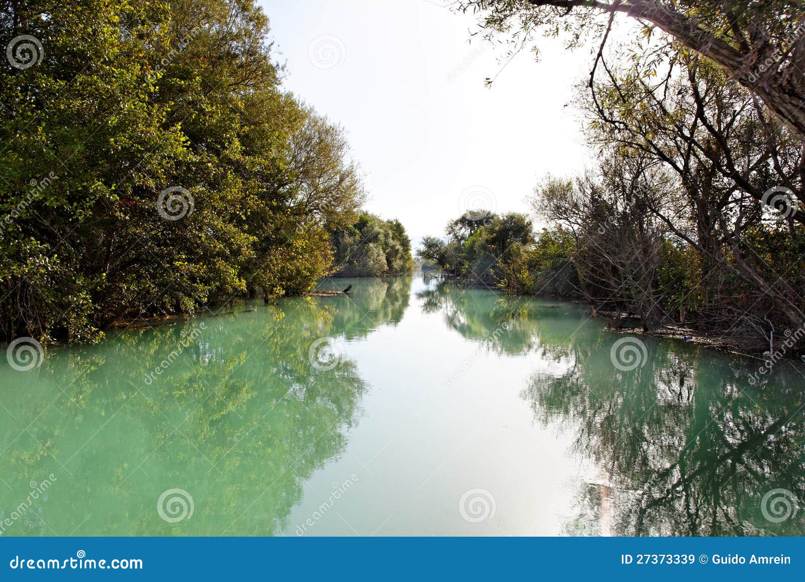 Wild River Near Parga, Greece, Europe Stock Image - Image of ...