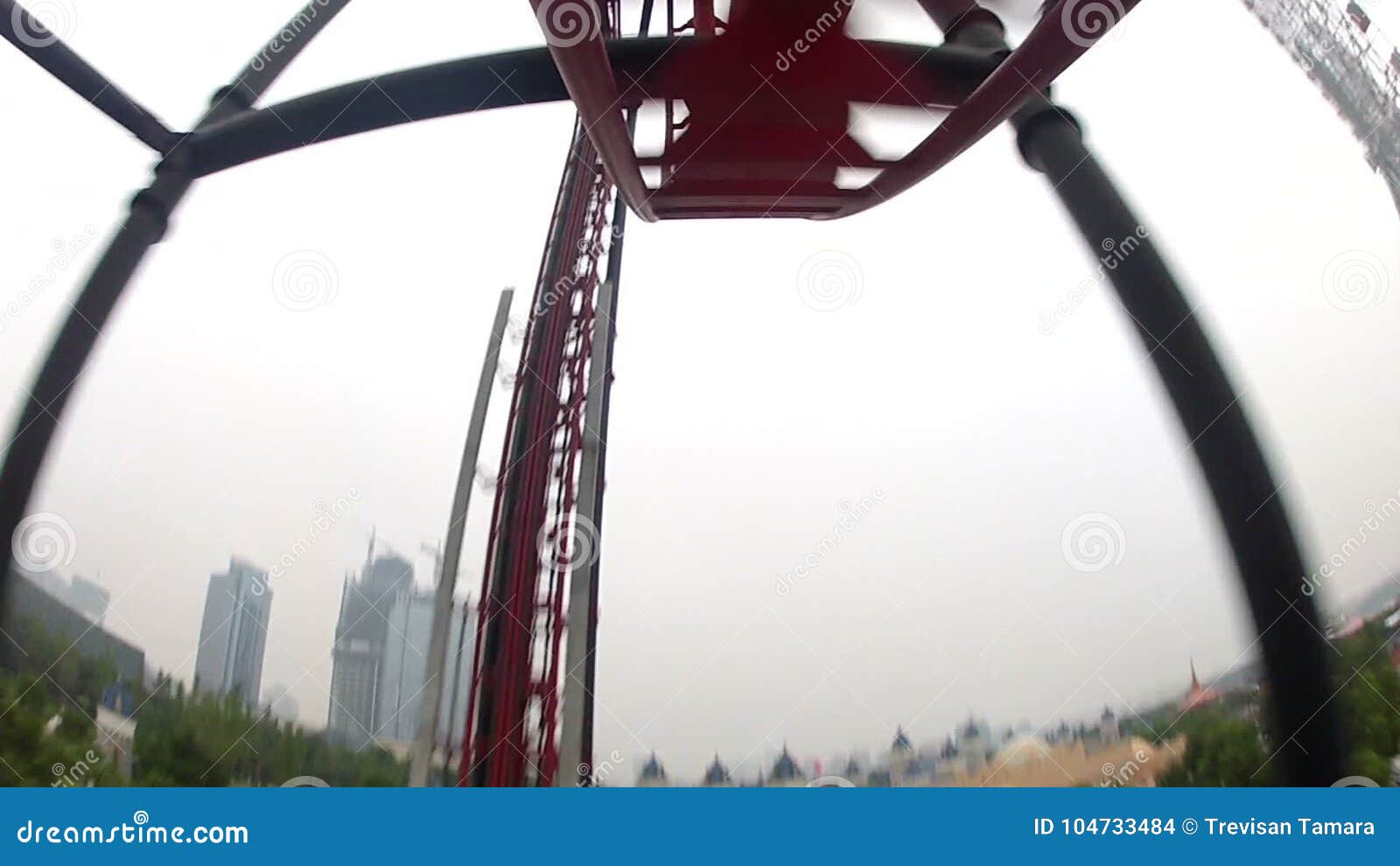 Wild roller coaster ride stock footage. Video of bicycle - 104733484