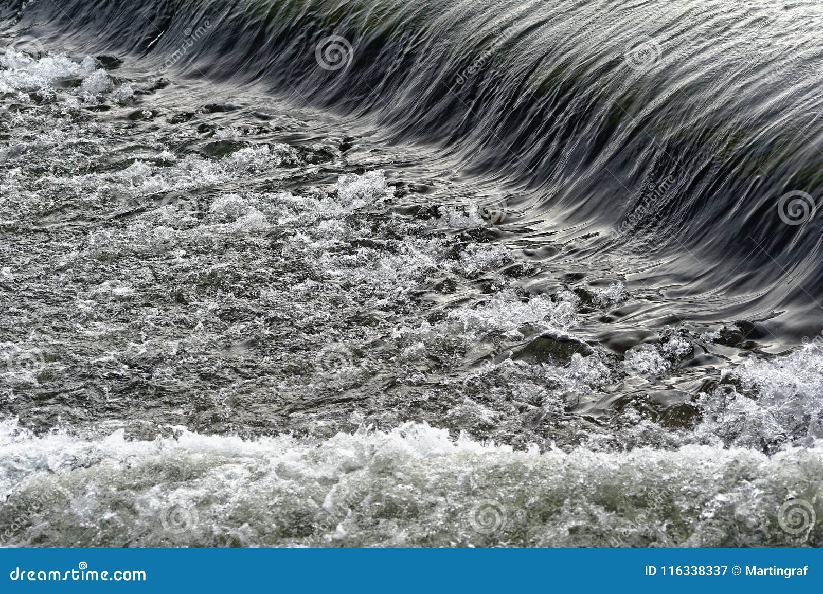 Running Water Wild Stream Background Stock Image - Image of whooshing ...