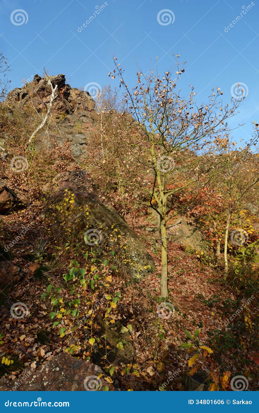 Wild Sarka (Divoka Sarka), Prague Stock Photo - Image of prague, stone ...