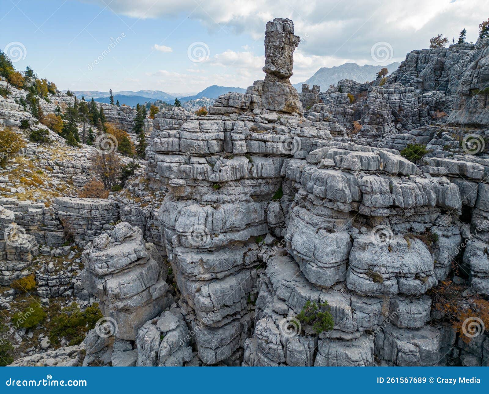 The Wild, Steep, Desolate and Dangerous Impassable Mountains of Antalya ...