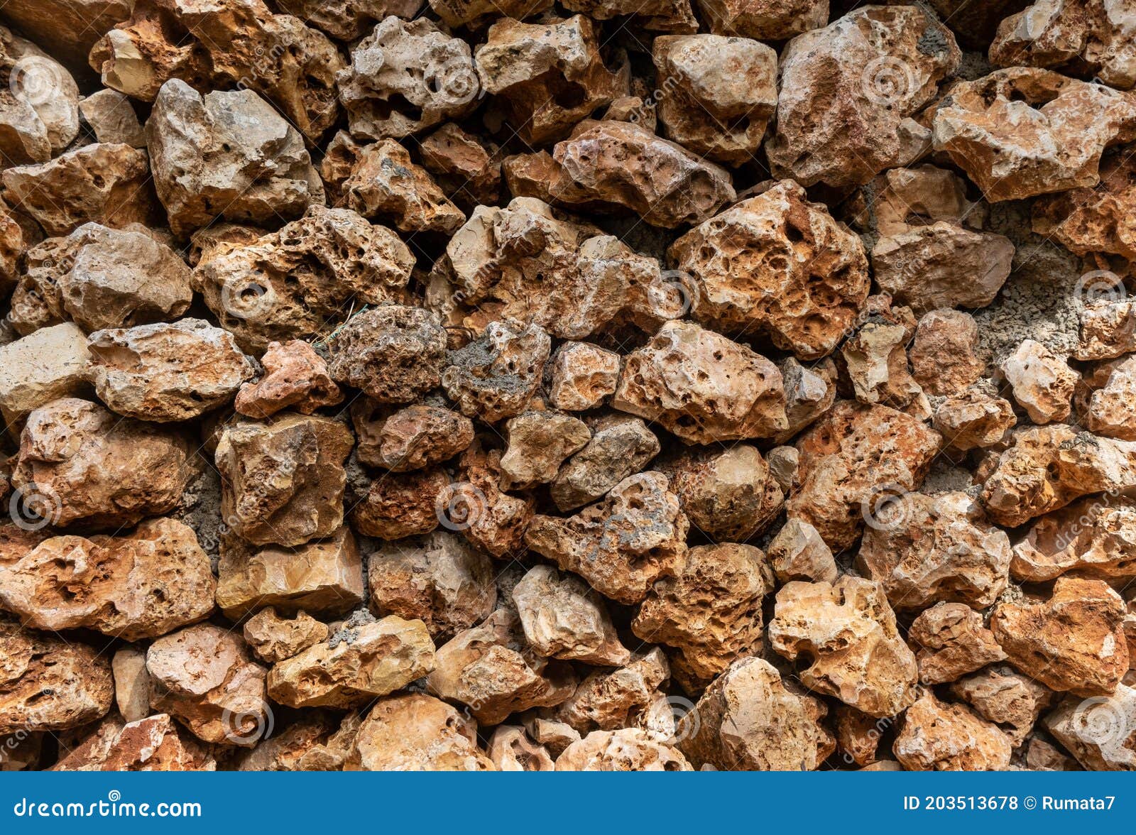 The Wild Stones Decorative Wall. Natural Limestone Background Stock ...