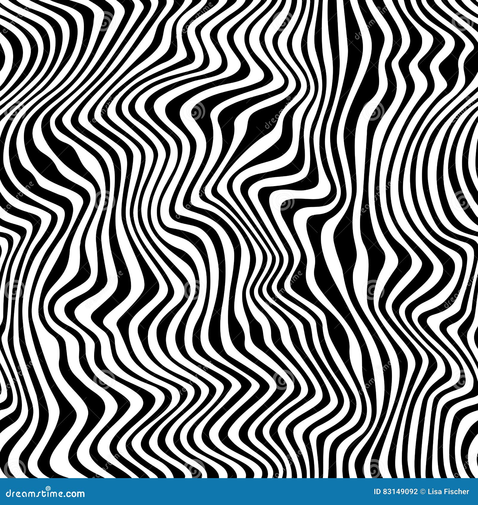 Wild Stripes Pattern stock vector. Illustration of flowing - 83149092
