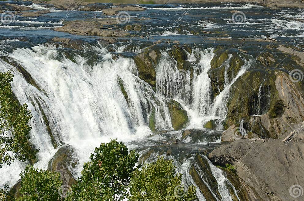 Wild waterfall stock photo. Image of hudson, nature, york - 26091232