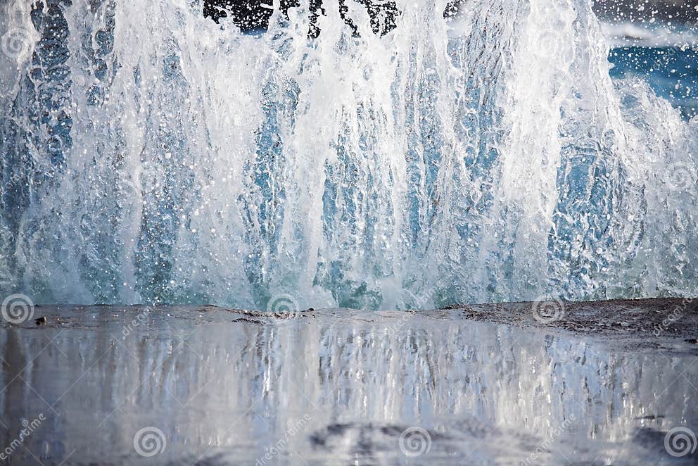 Wild Wave stock image. Image of storming, hitting, beautiful - 21172347