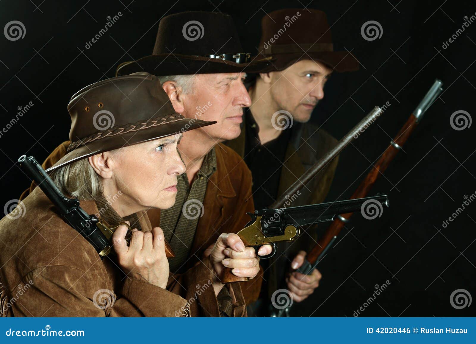 Wild west bandits stock photo. Image of clothing, gunslinger - 42020446