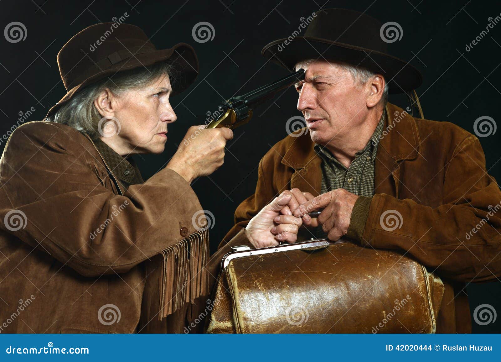 Wild west bandits stock photo. Image of bandit, gunman - 42020444