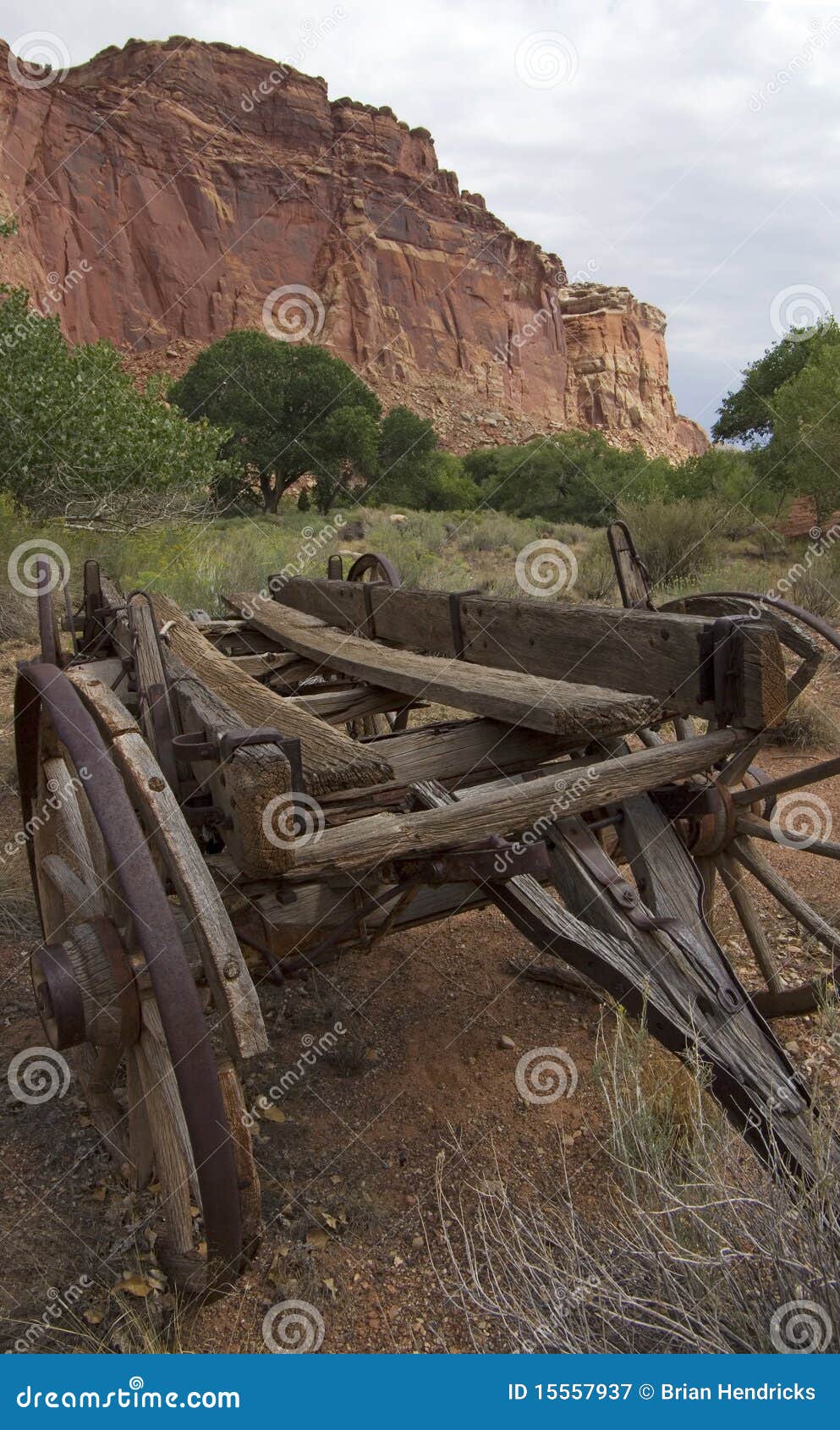 Wild West Horse-Cart stock image. Image of utah, traditional - 15557937