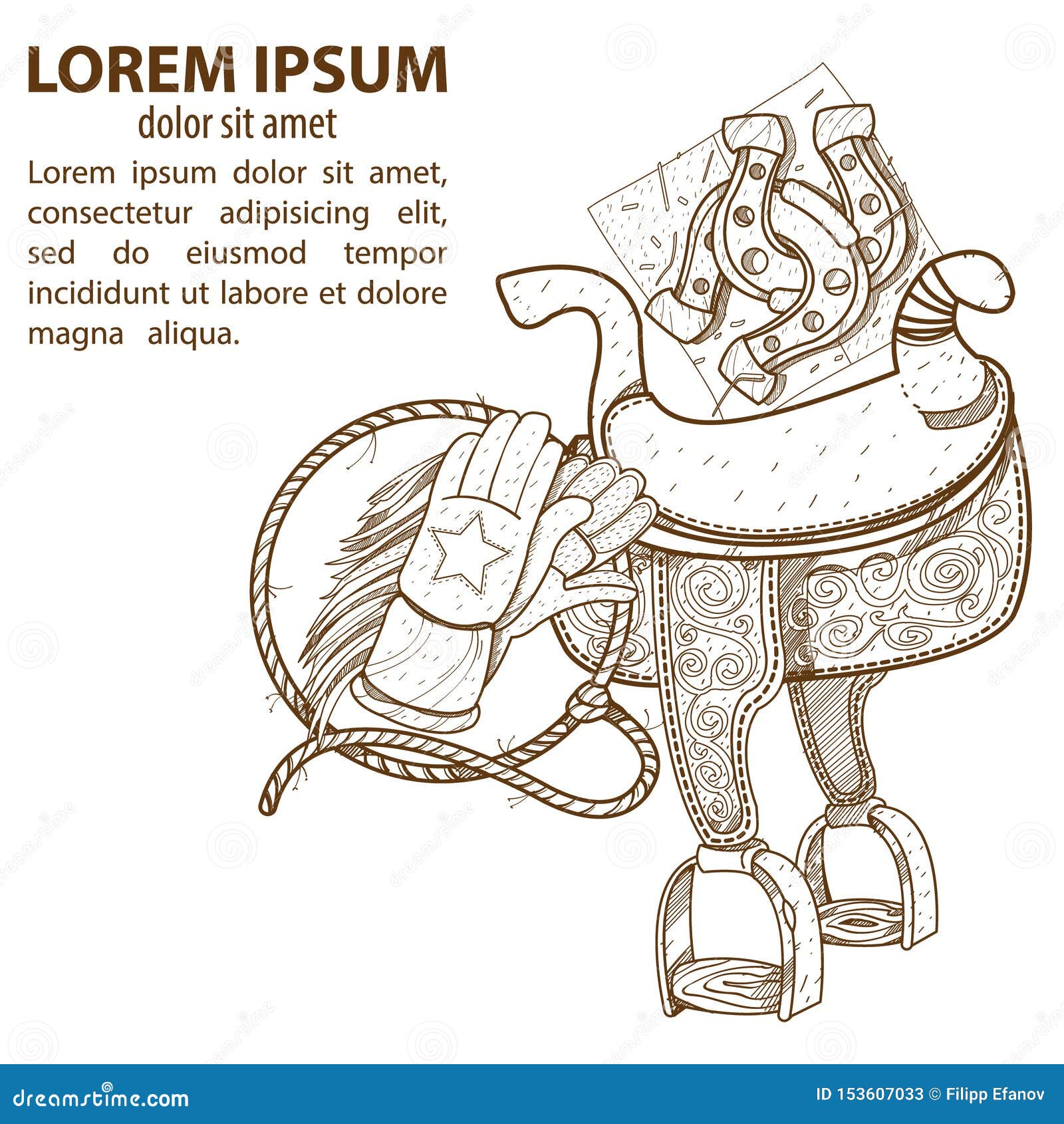 Cowboy Caught Cow With Lasso From Rope On His Farm, Animals On Wild ...