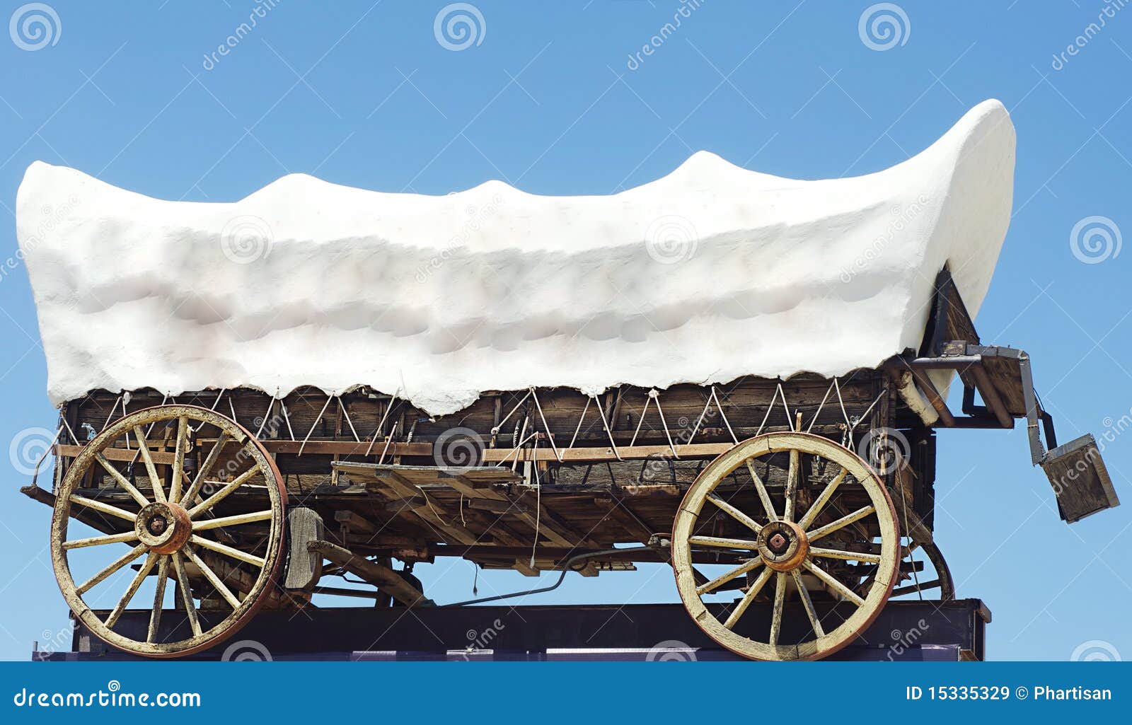 Wild west wagon stock image. Image of covered, pioneer - 15335329