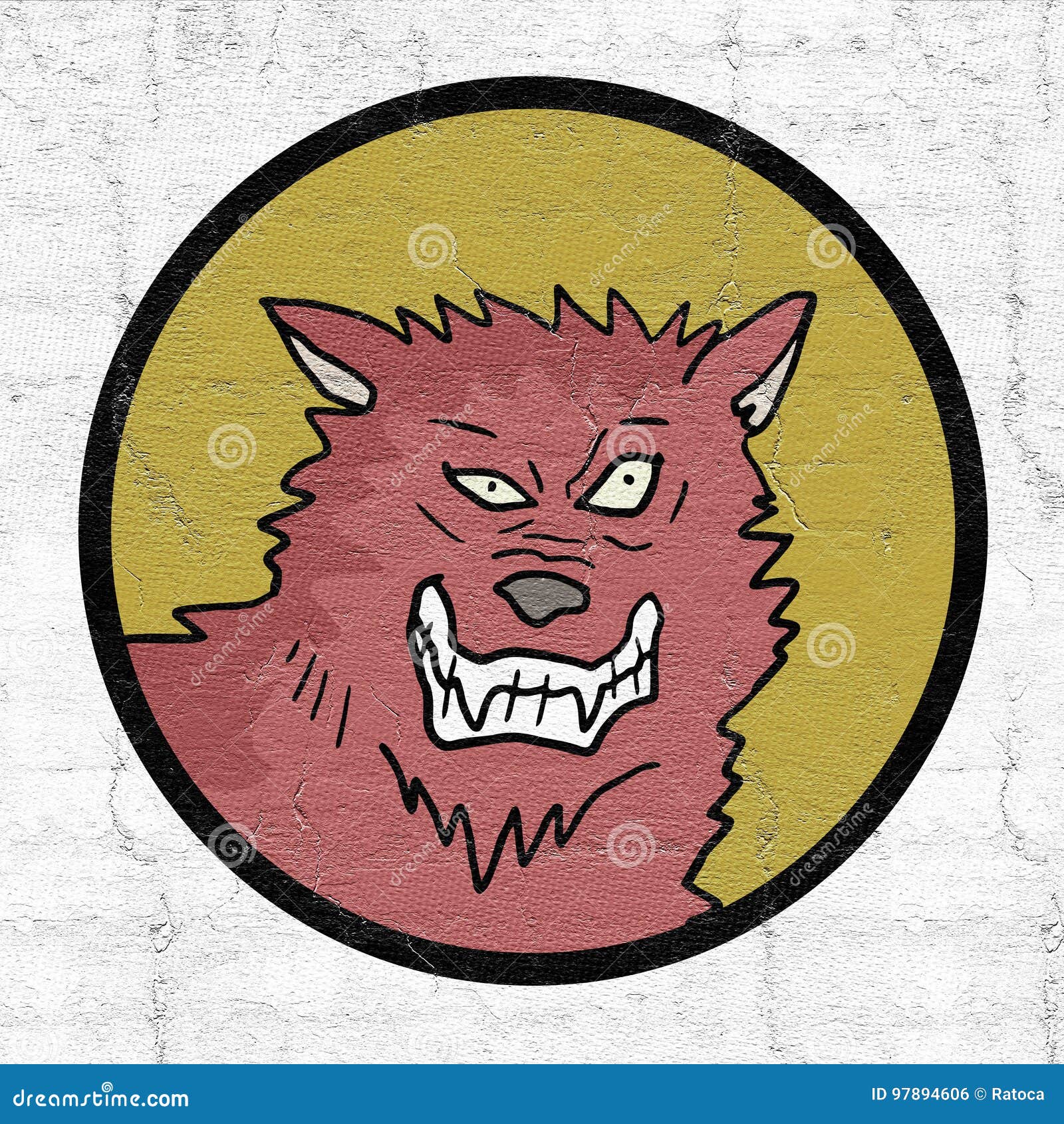 Wolf Icon Vector Set. Animals Illustration Sign Collection. Wild Life ...