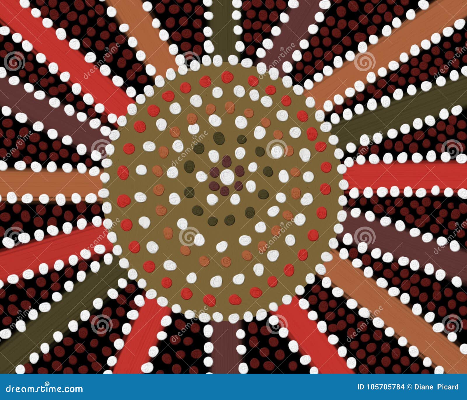 Complex Root System Of A Tree Deep Underground, Soil Cross Section View ...