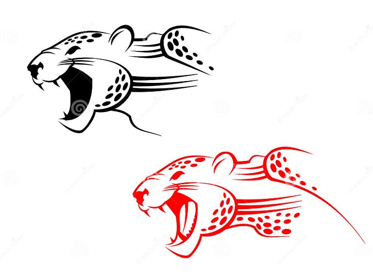 Wildcat sign stock vector. Illustration of animal, cartoon - 10990979