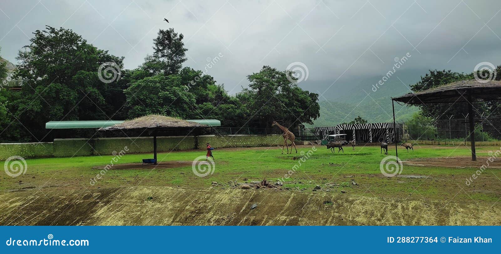 Statue Of Unity Of Vallabhbhai Patel On Banks Of Narmada River. World`s ...
