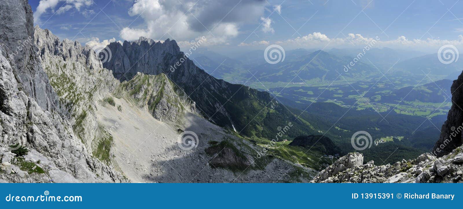 Wilder Kaiser Sunset Silhouettes Stock Photography | CartoonDealer.com ...