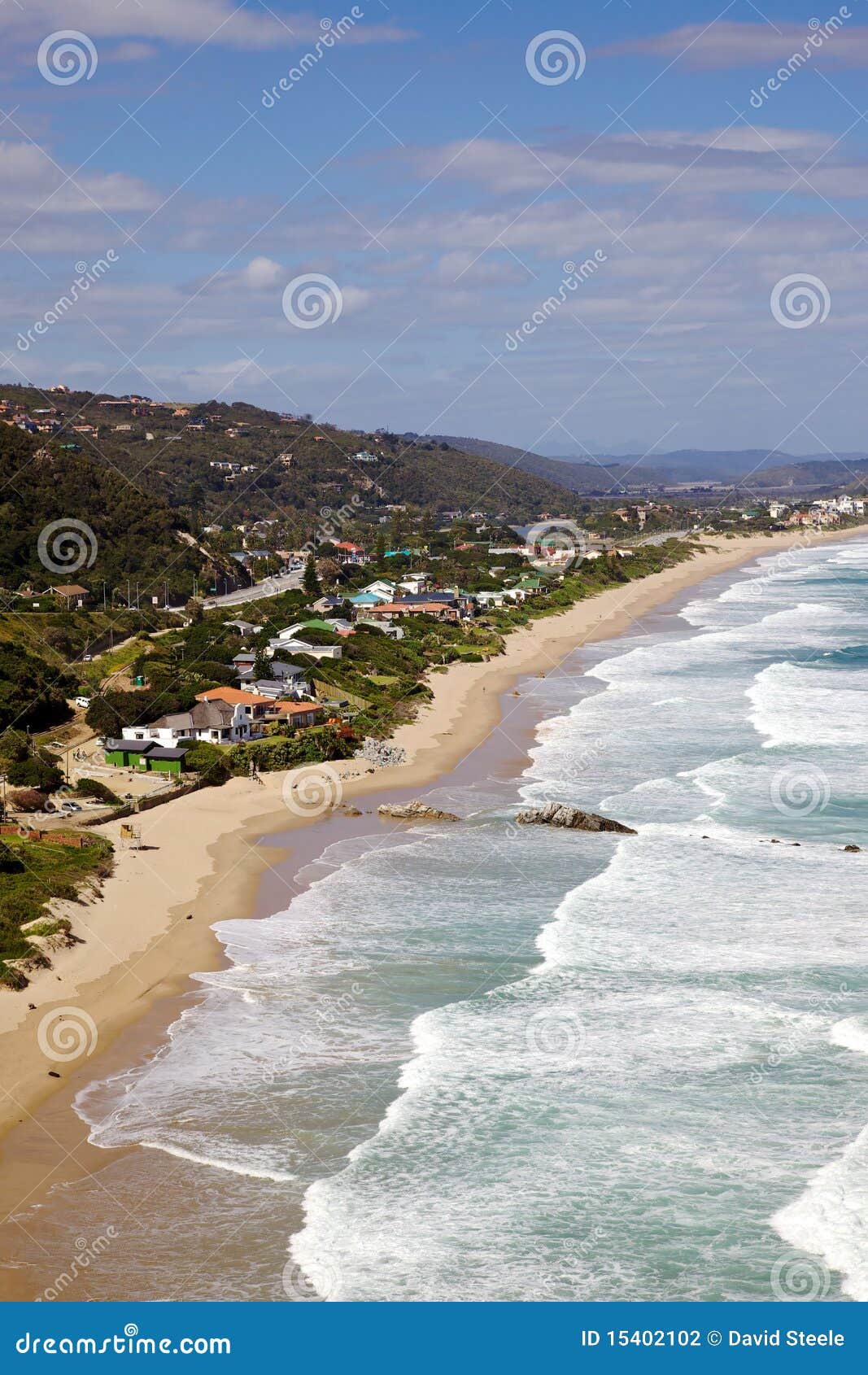 Wilderness Beach stock photo. Image of south, ocean, route - 15402102