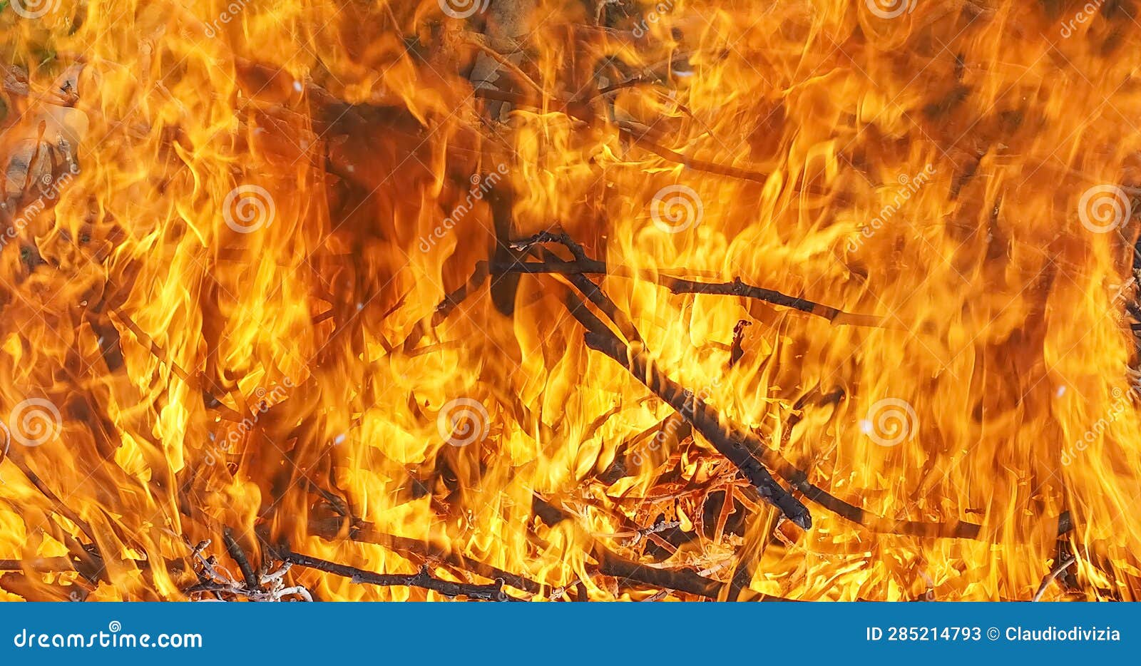 Wildfire flames background stock image. Image of flames - 285214793