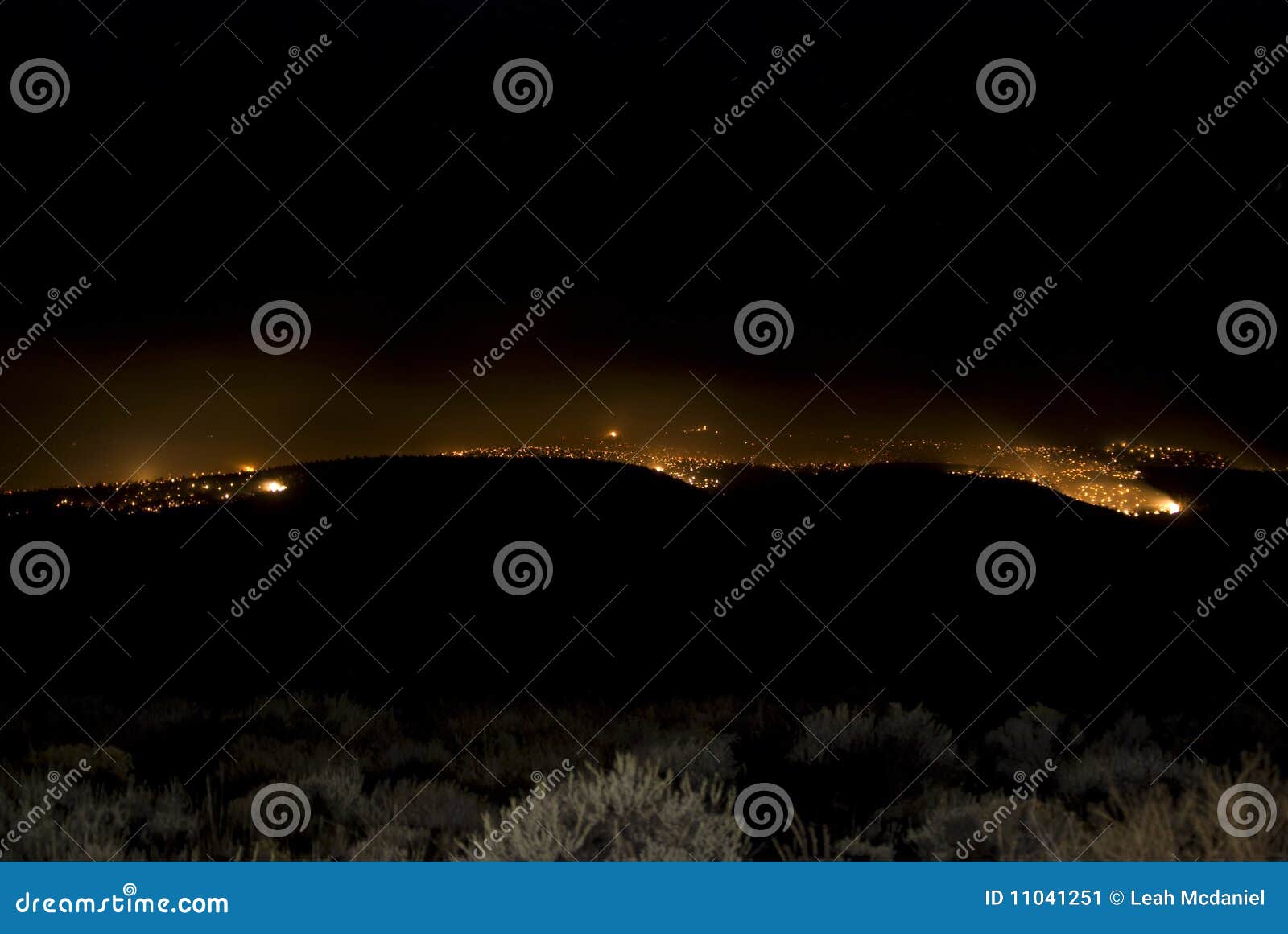 Wildfire at Night stock image. Image of fire, flame, controlled - 11041251