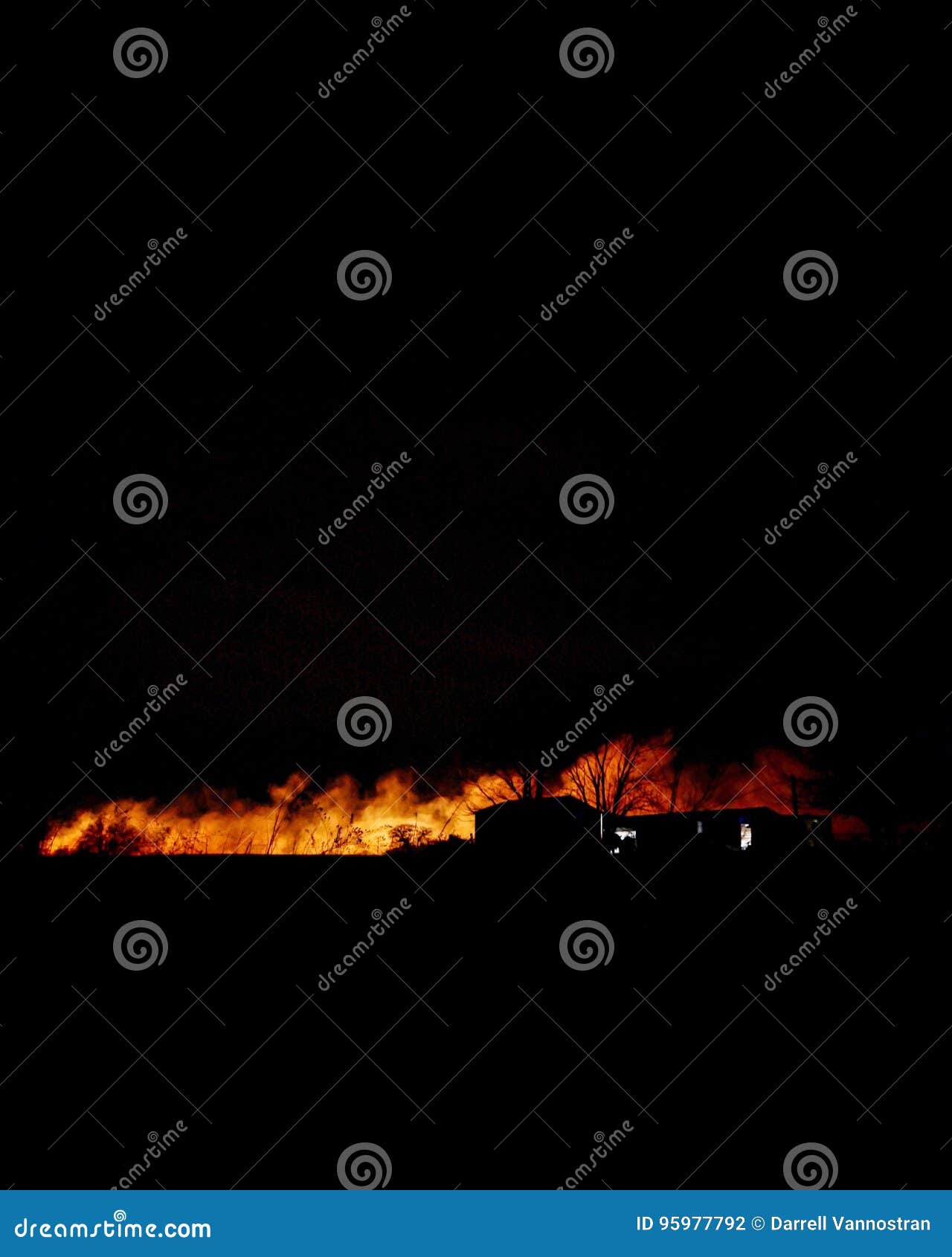 Wildfires in the distance stock photo. Image of distance - 95977792