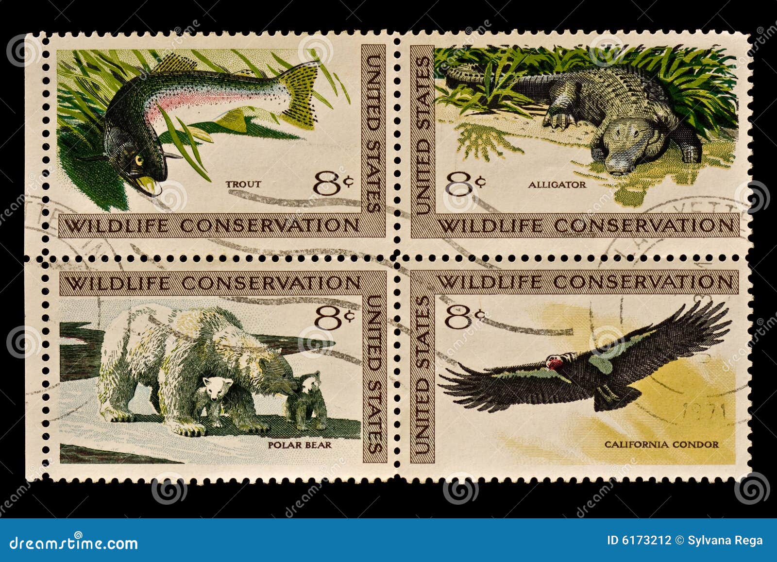 Wildlife Conservation Postal Stamp Editorial Photography - Image of ...