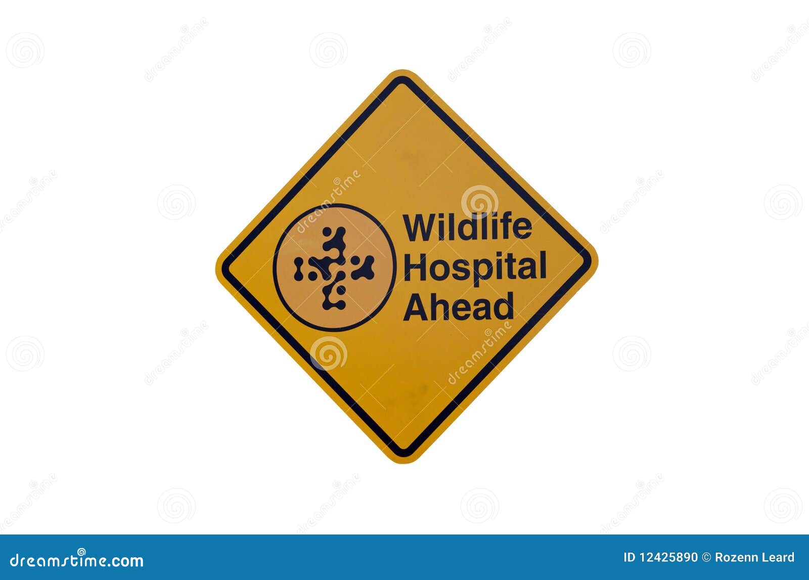 Wildlife hospital sign stock photo. Image of rescue, treatment - 12425890