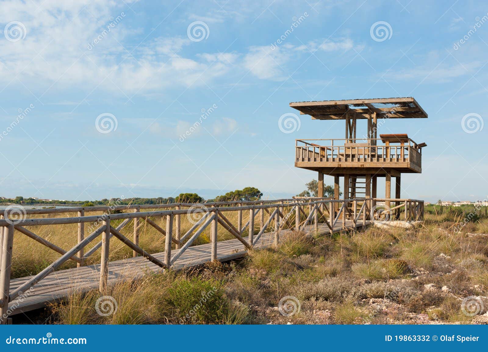 Wildlife watchtower stock photo. Image of observe, wildlife - 19863332