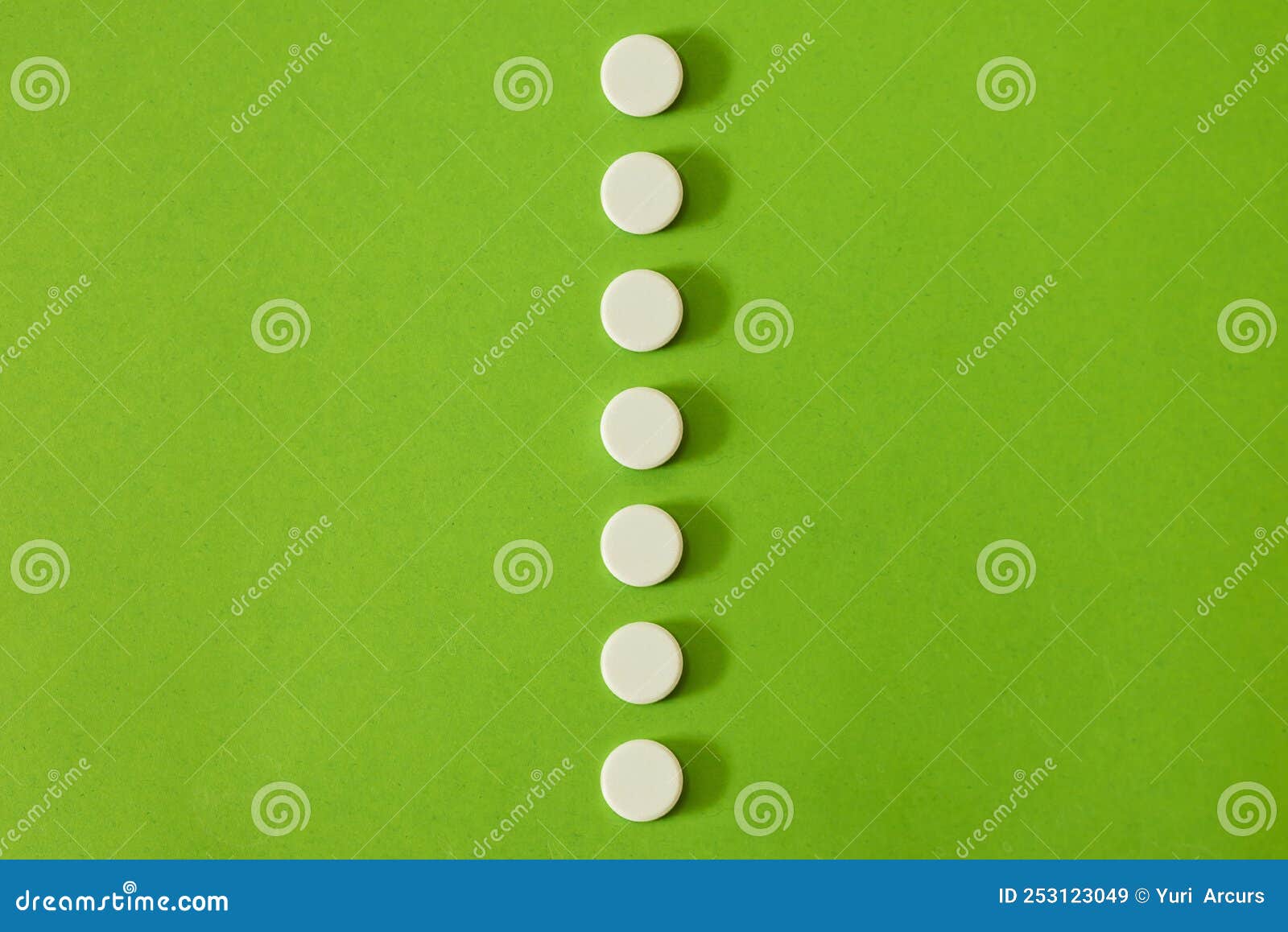 These Will Keep You on the Straight and Narrow. Studio Shot of a Row of ...