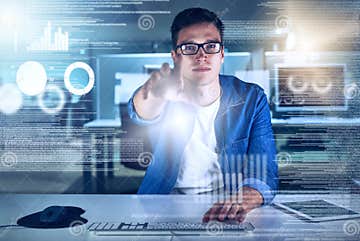 He Will always Lend a Helping Hand. Portrait of a Focused Young ...