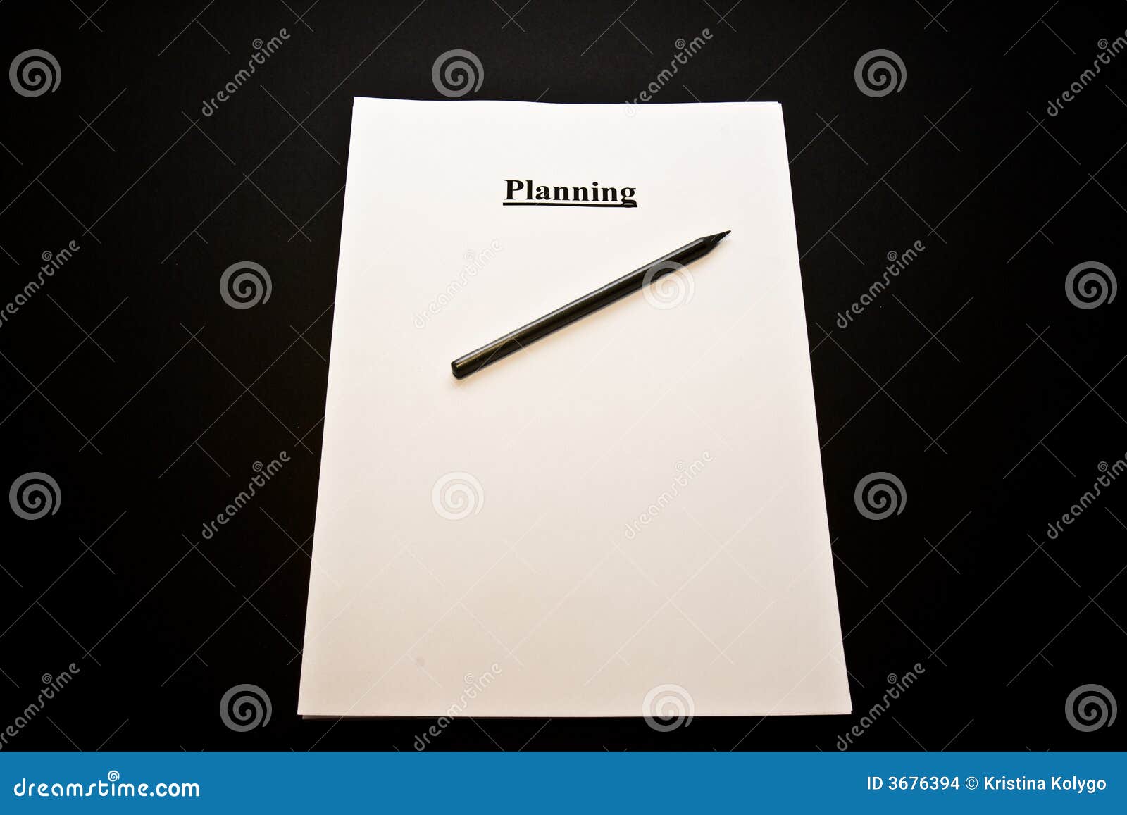 We will plan for you stock photo. Image of strategy, conceptual - 3676394