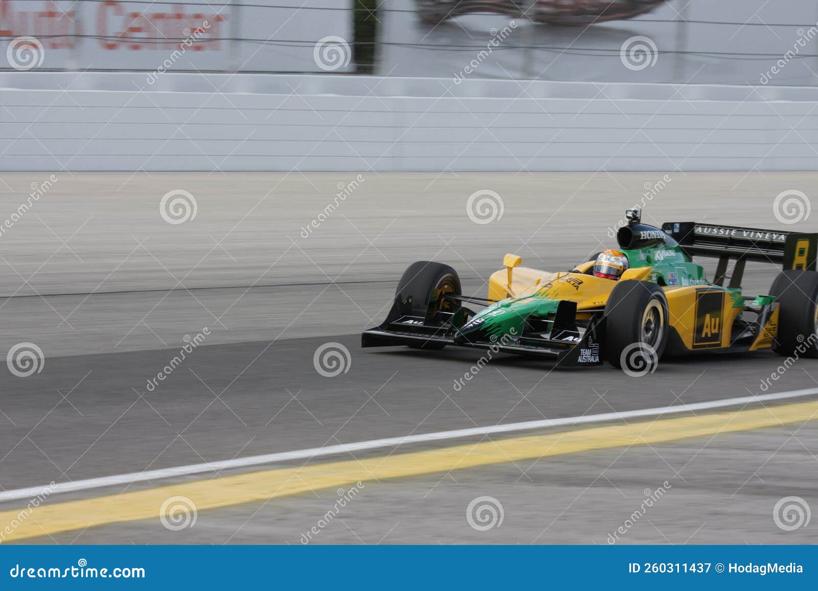 Will Power IndyCar Series Milwaukee Mile 2008 Editorial Photography ...