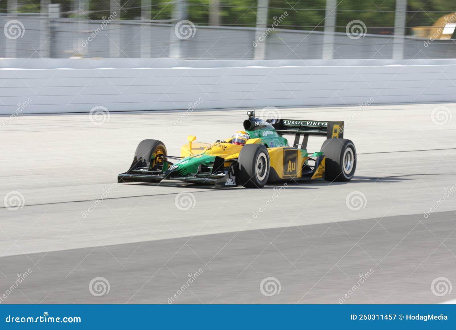 Will Power IndyCar Series Milwaukee Mile 2008 Editorial Photography ...