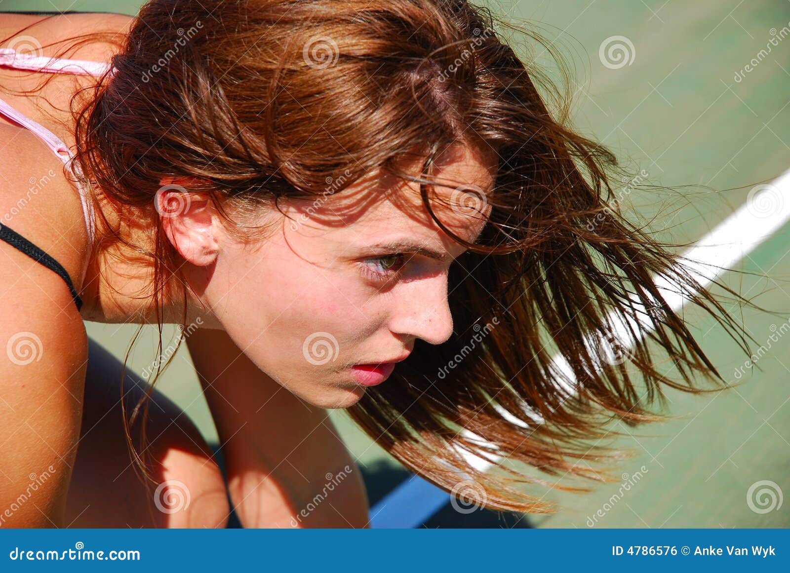 The will to win stock photo. Image of girl, expressive - 4786576