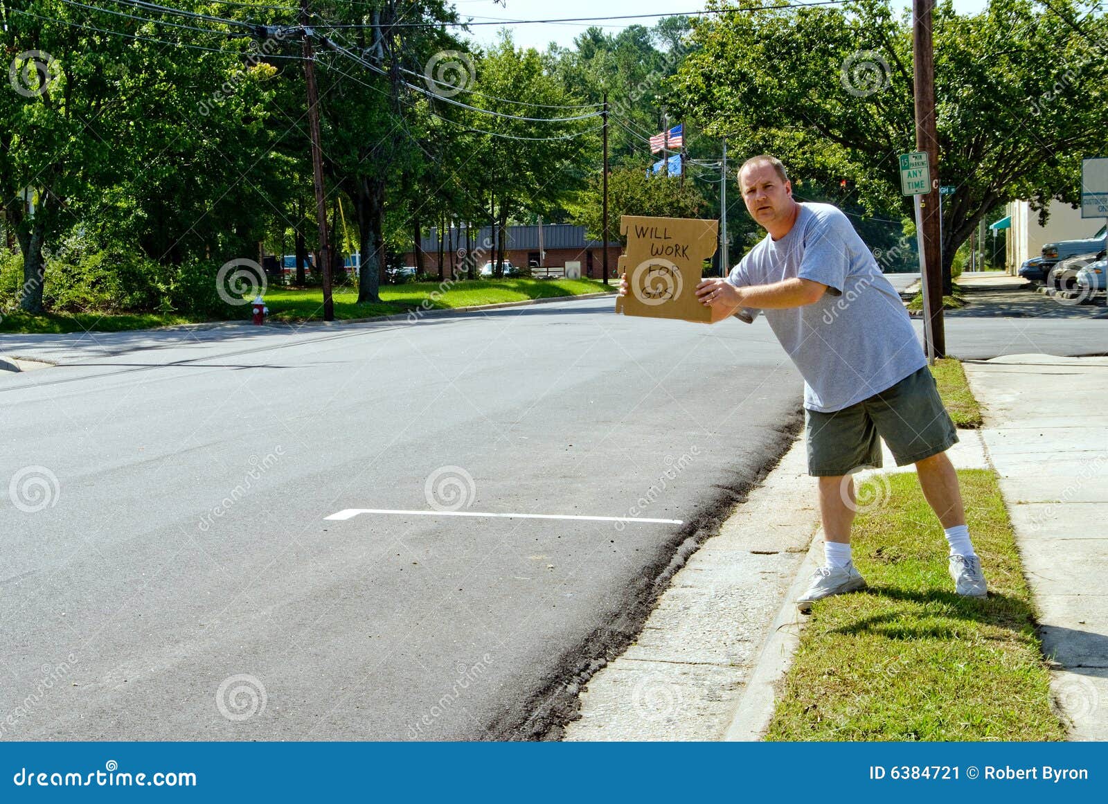 Will Work for Gas stock image. Image of crisis, help, panhandling - 6384721