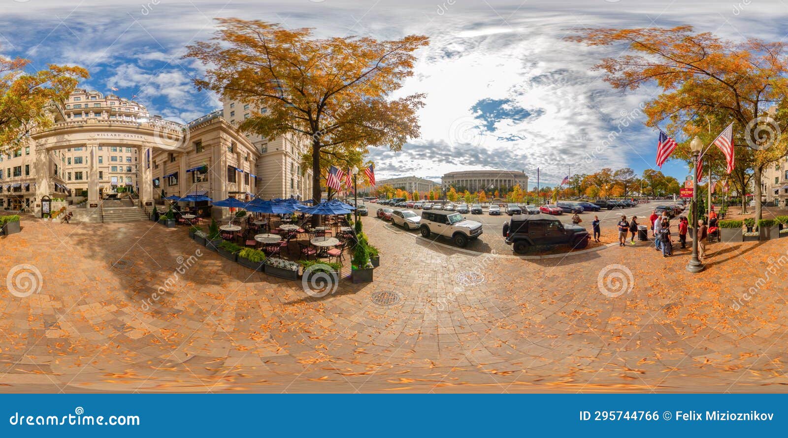 The Willard Center and Hotel Washington Washington DC. 360 Panorama VR ...