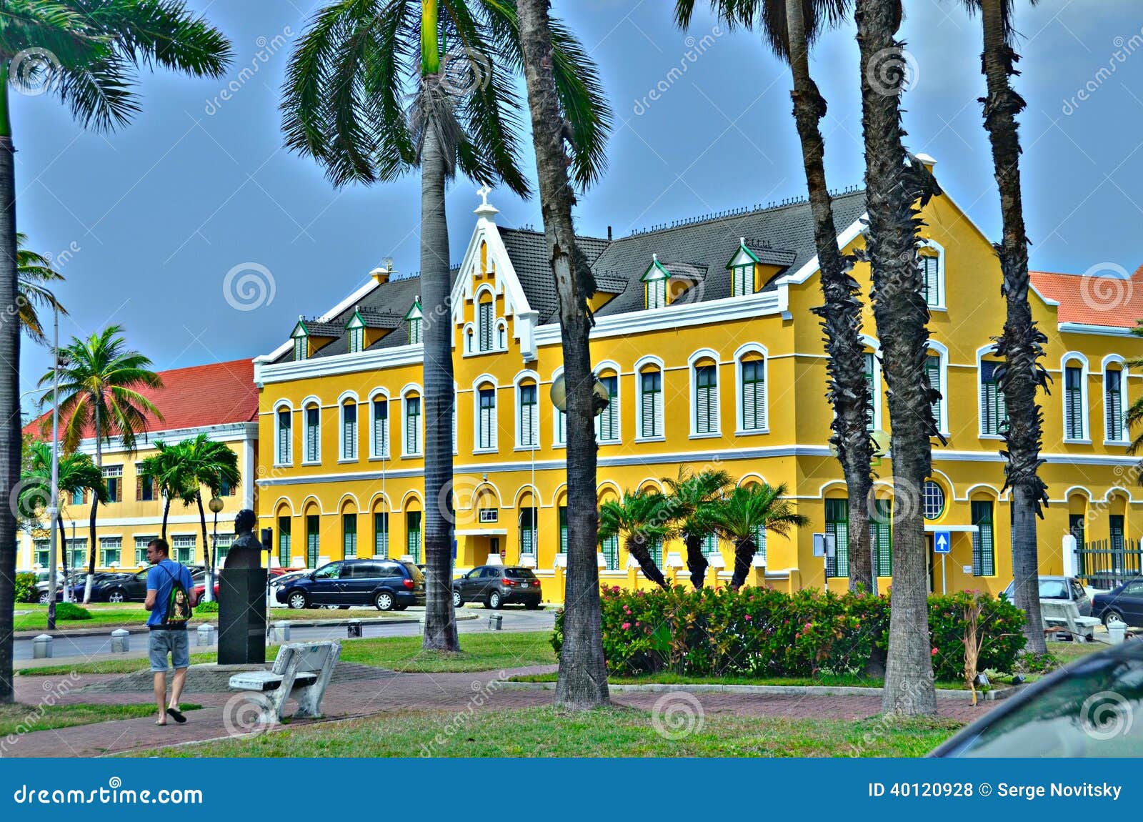 Willemstad, Curacao redactionele stock foto. Image of marine - 40120928