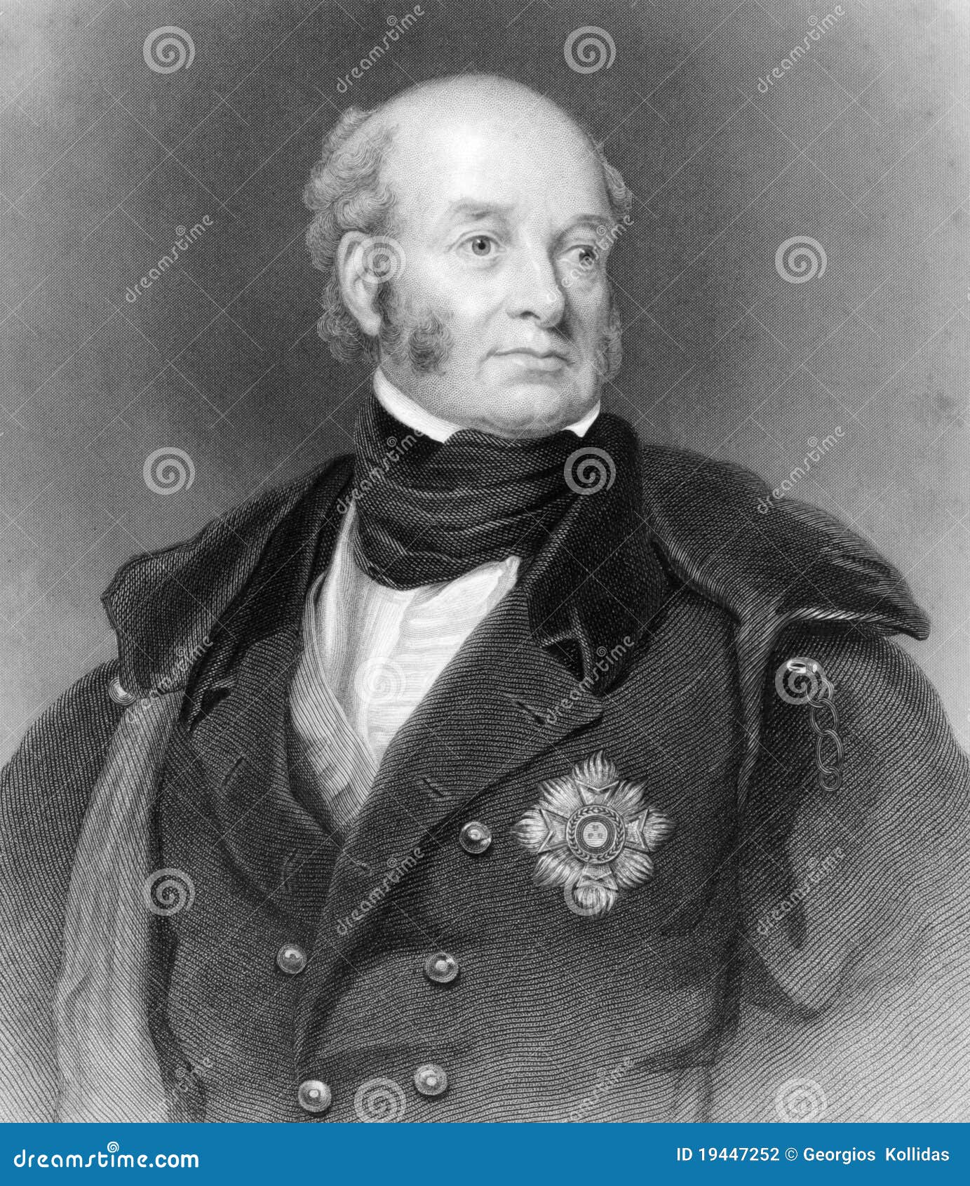 William Carr Beresford editorial photography. Image of engraving - 19447252