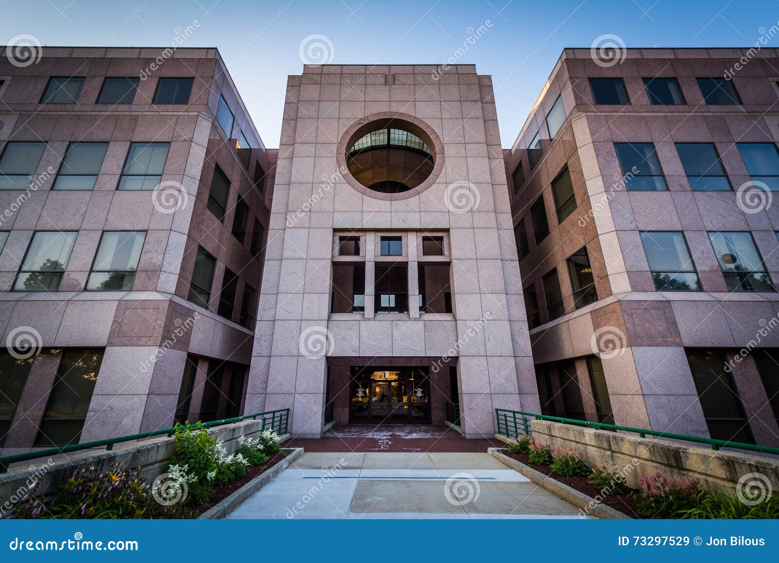 The William E. Powers Building, in Providence, Rhode Island Stock Image ...