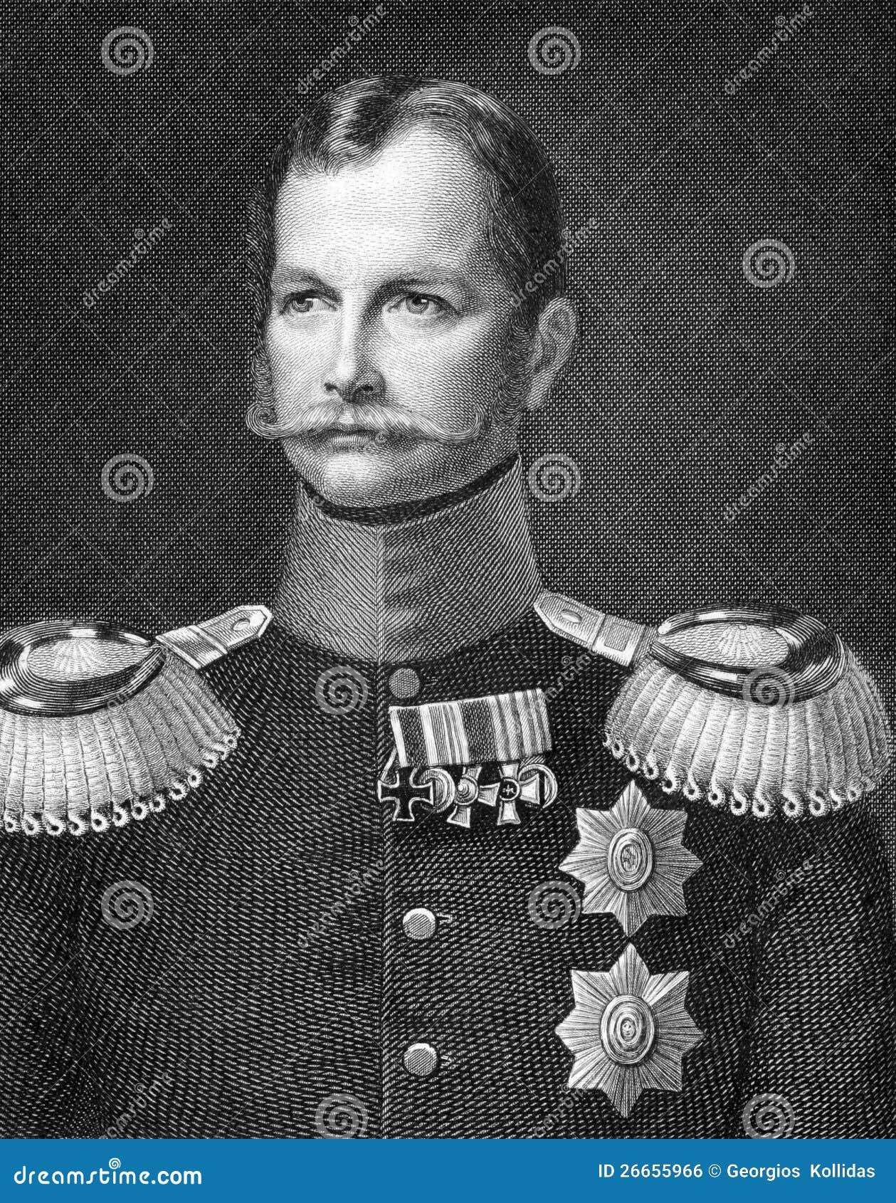 Emperor Wilhelm The Second With Prussian Hat Cartoon Vector ...