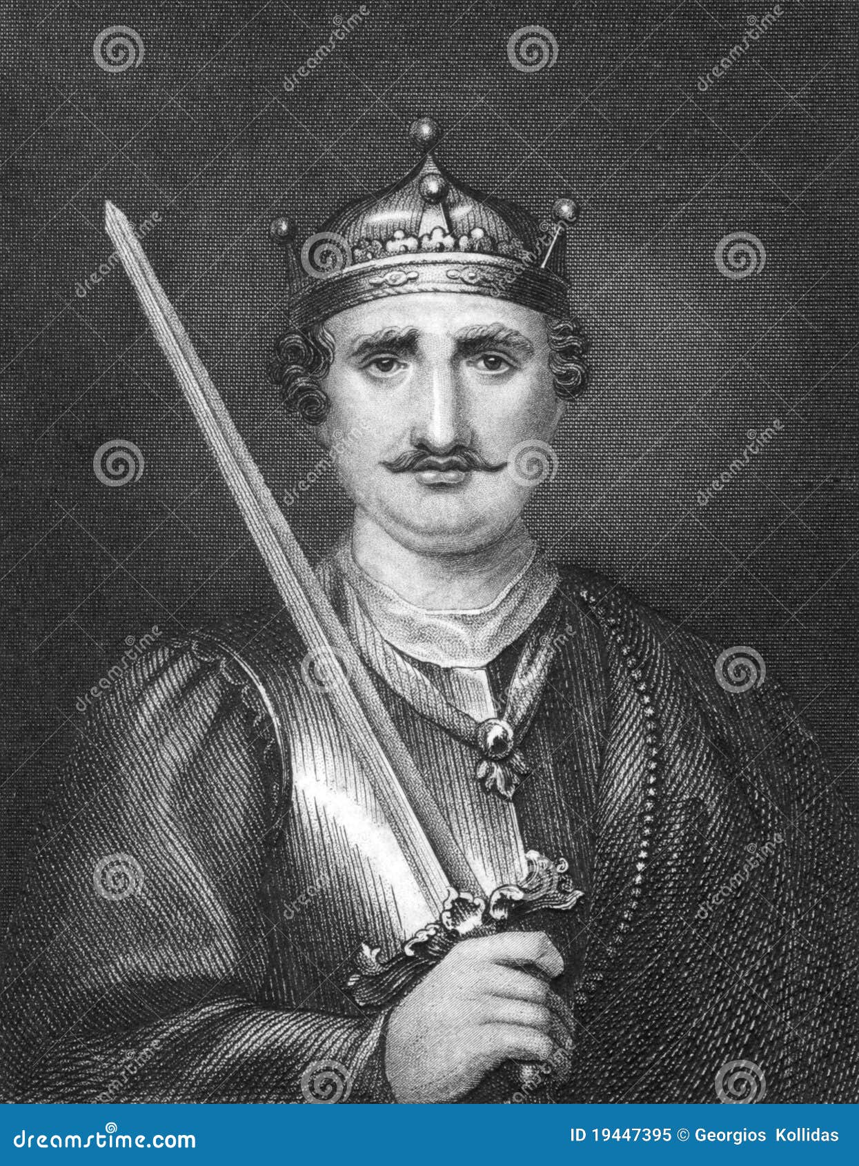 William il conquistatore immagine editoriale. Immagine di corona - 19447395