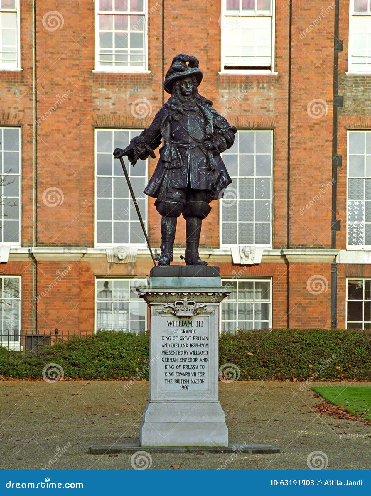 William of Orange, London, England Stock Photo - Image of nature ...