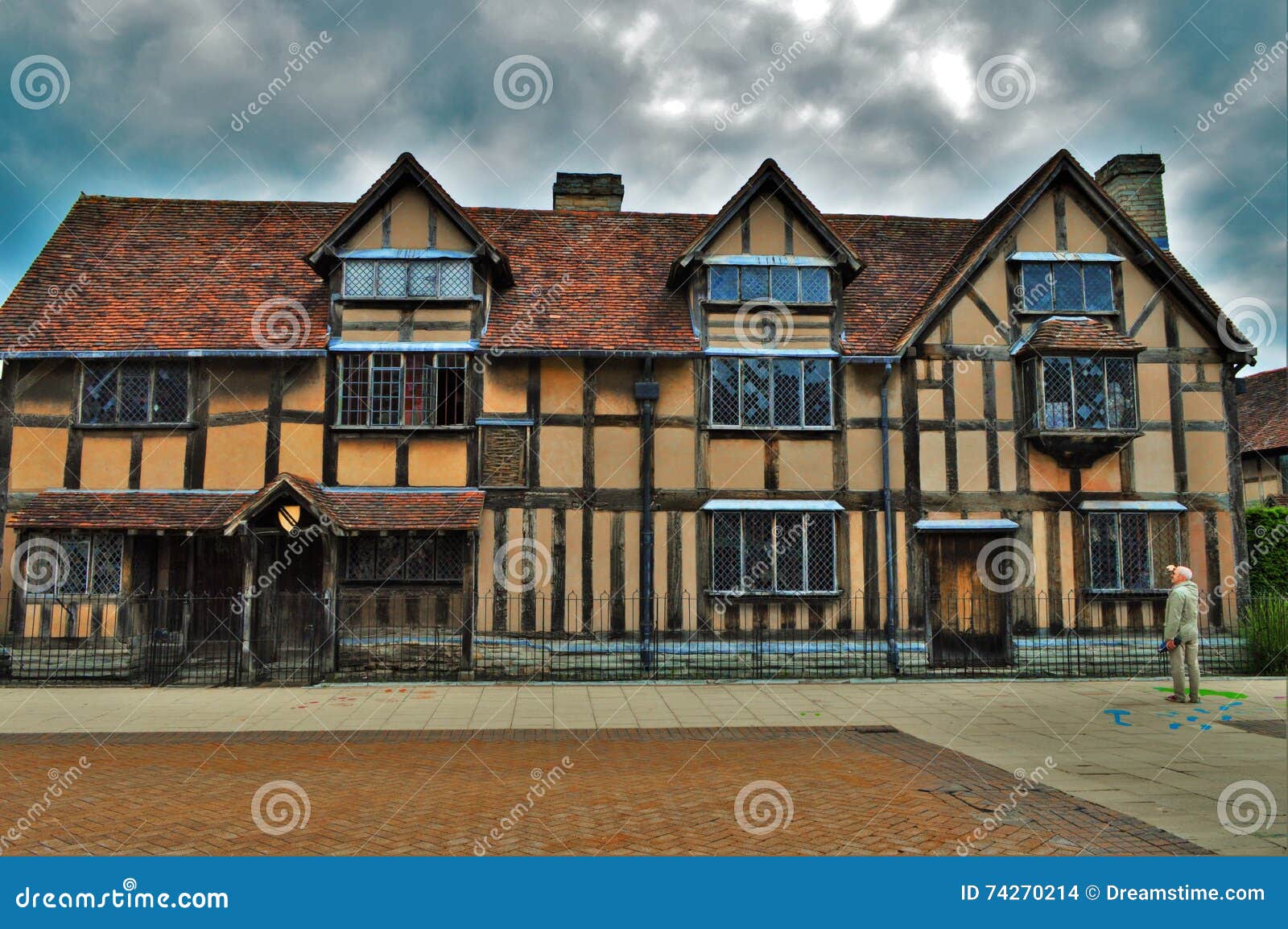 William Shakespeare S House Editorial Stock Image - Image of typical ...