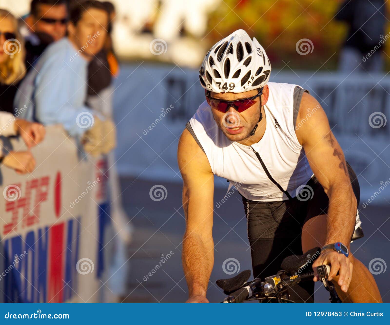 William Vas Racing in the Arizona Ironman Triathlo Editorial Stock ...