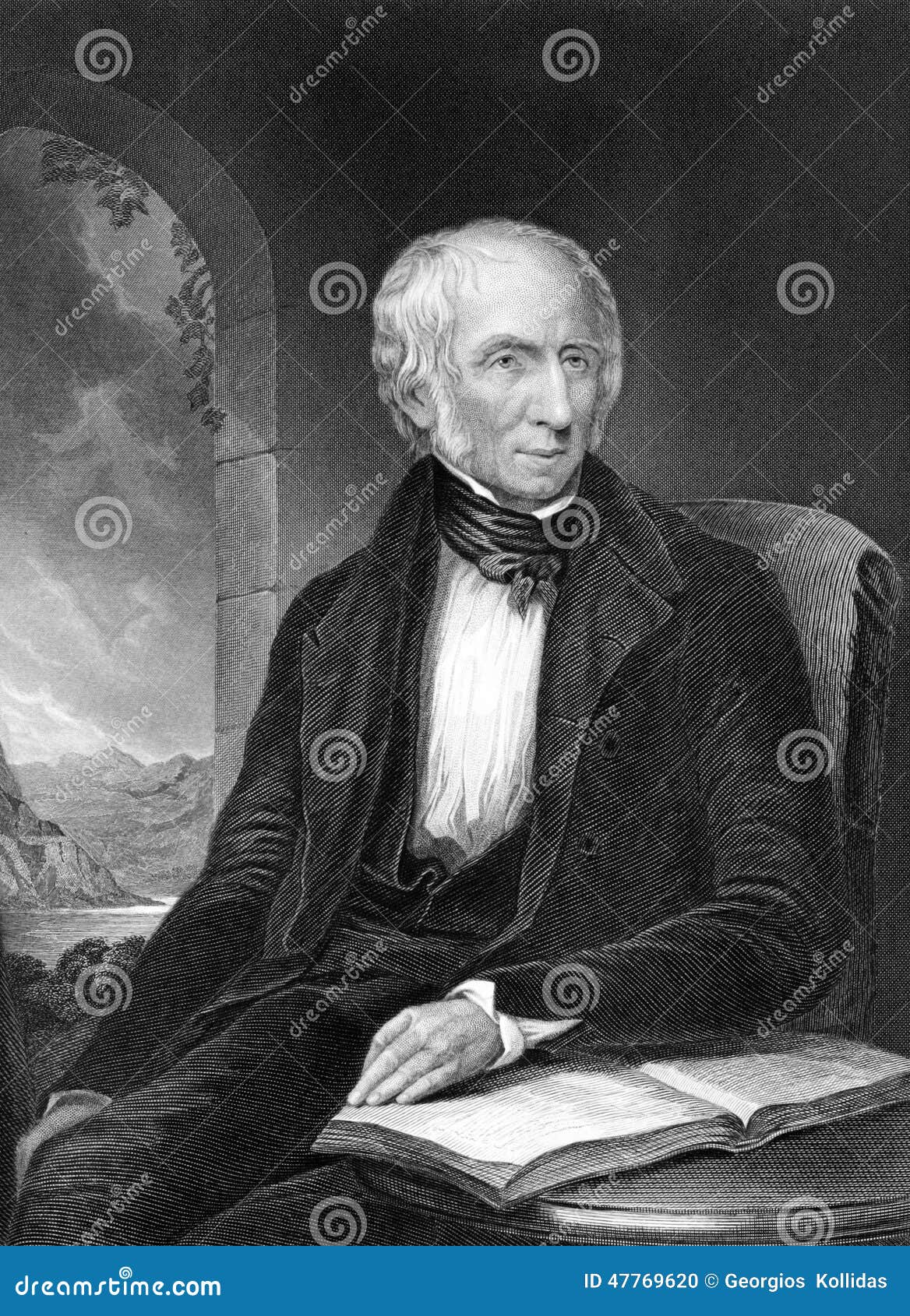 William Wordsworth image éditorial. Image du william - 47769620