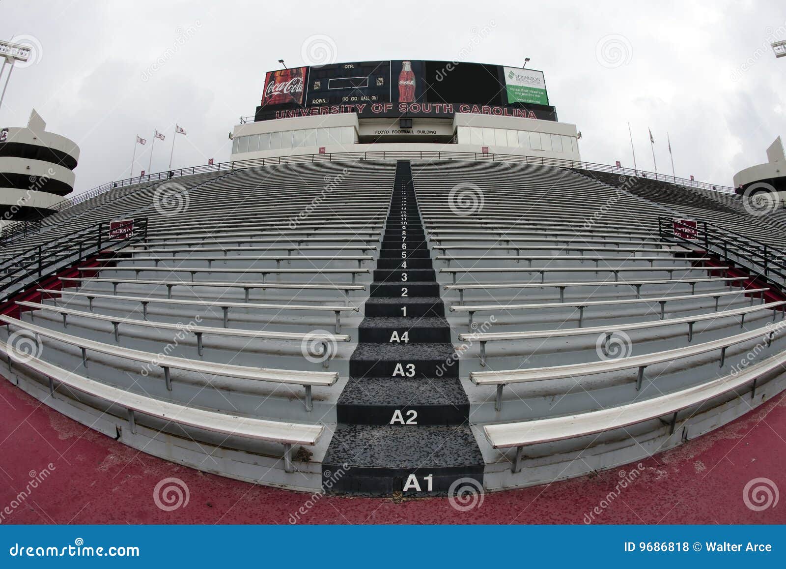 Williams-Brice Stadium editorial stock photo. Image of environment ...