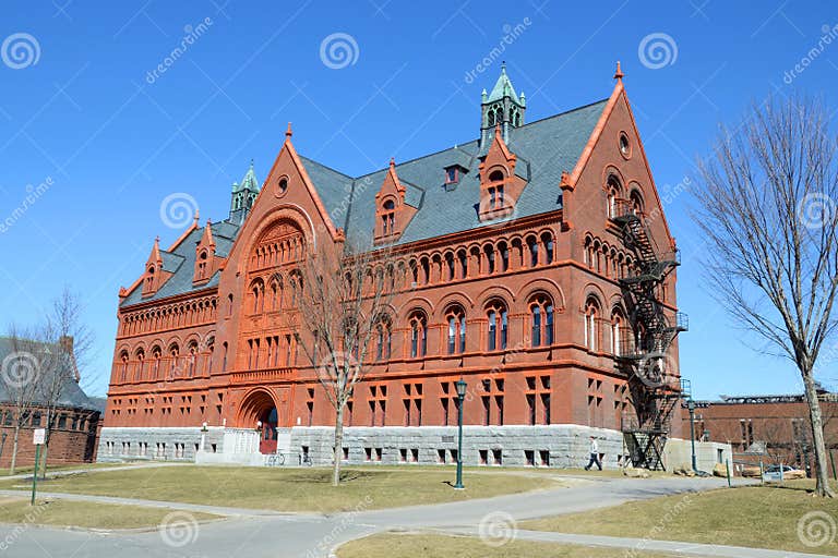 Williams Science Hall, Universidade De Vermont Foto de Stock - Imagem ...