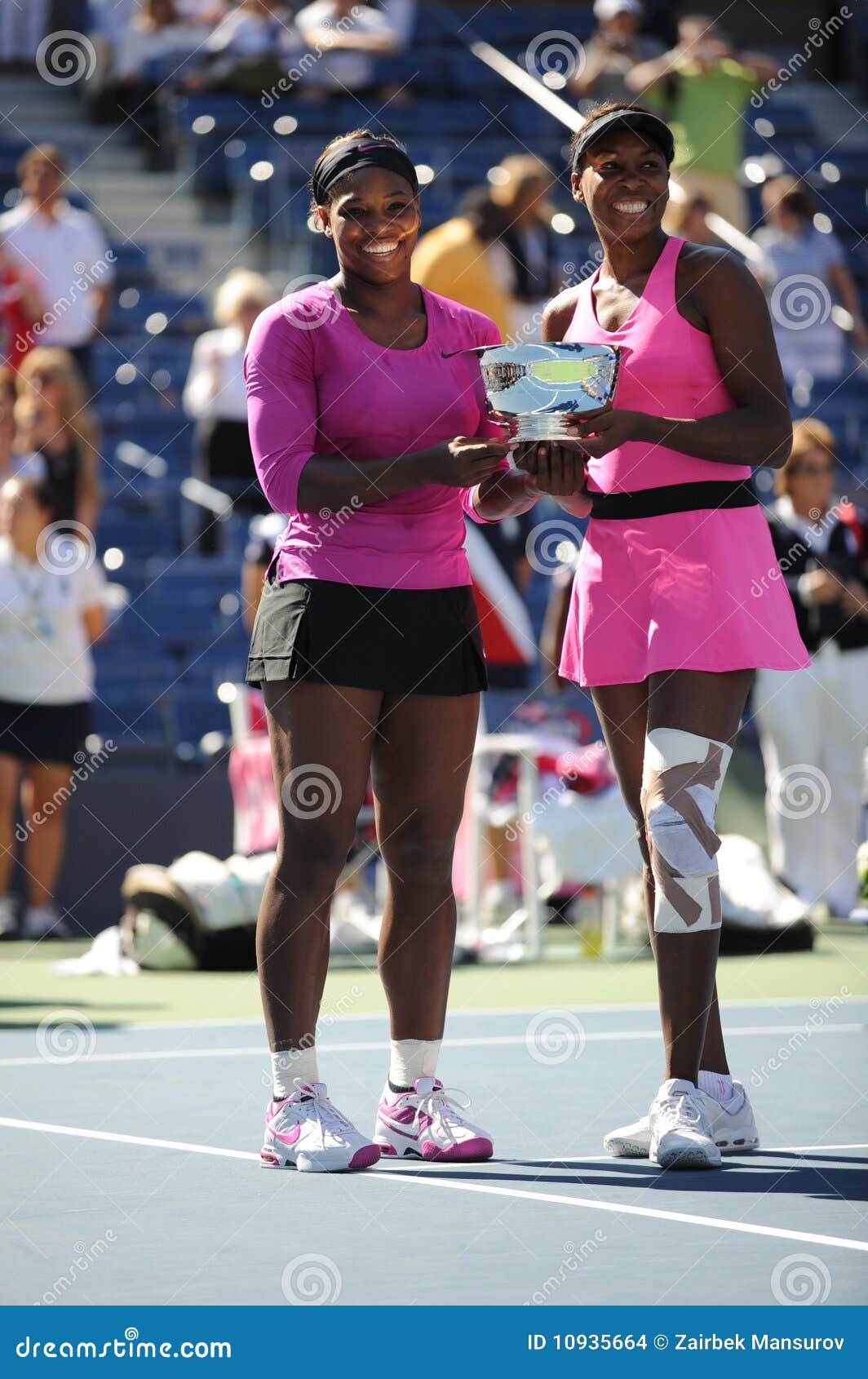 Williams Sisters at US Open 2009 (20) Editorial Stock Image - Image of ...