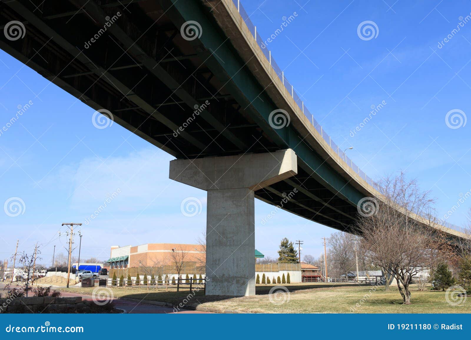 Williamstown Bridge View from Below Stock Photo - Image of creek, long ...
