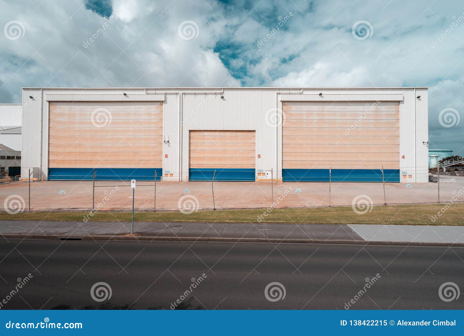 Williamstown, Melbourne, Australia - Industrial Warehouse Editorial ...